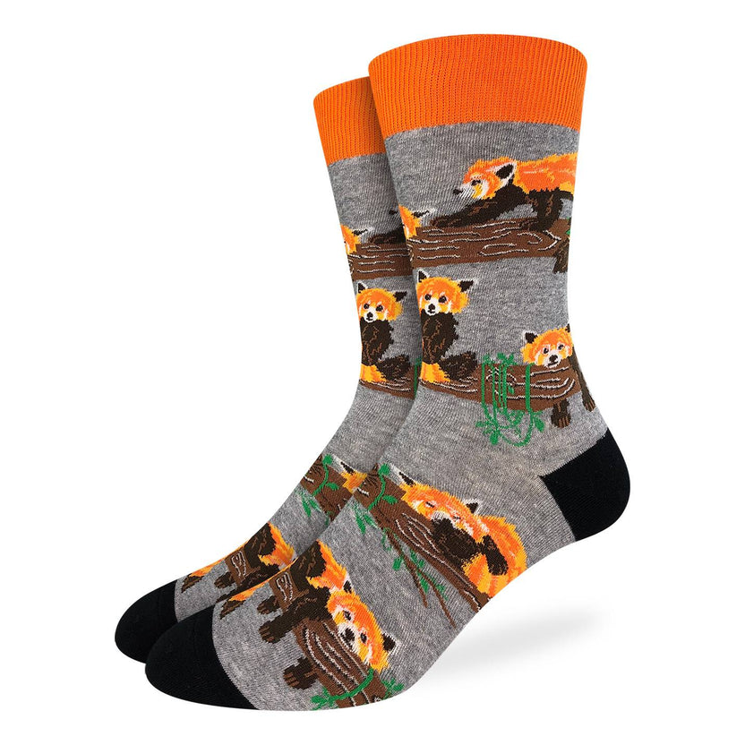Men's Red Panda Socks – Good Luck Sock