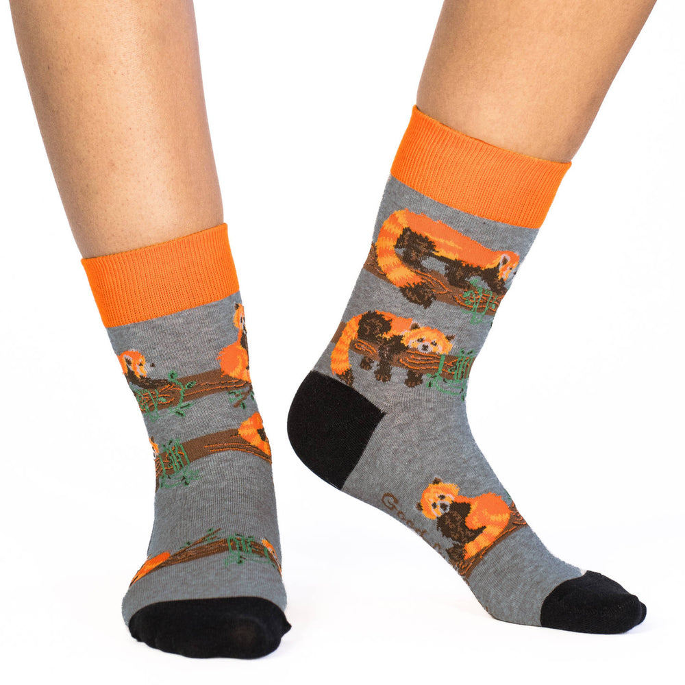 Women's Red Panda Socks – Good Luck Sock