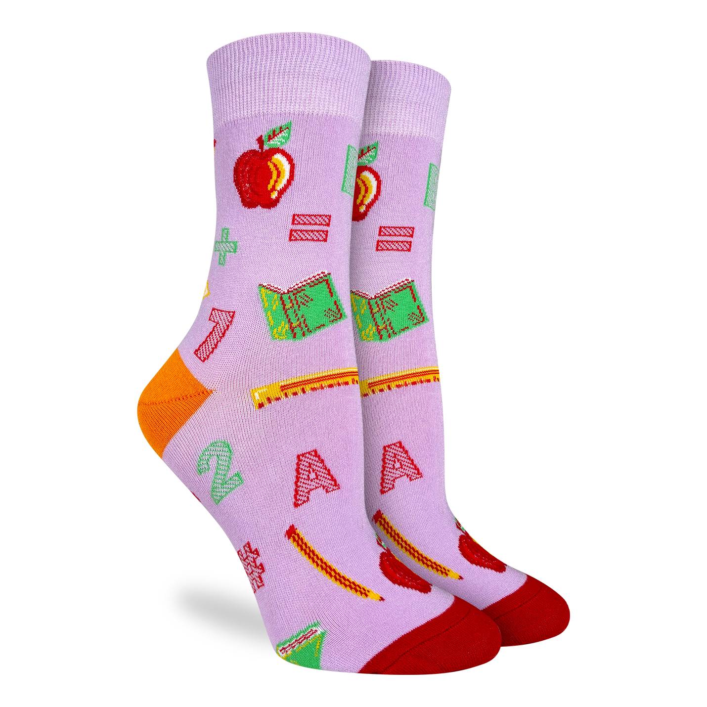 Women's School Teacher Socks – Good Luck Sock
