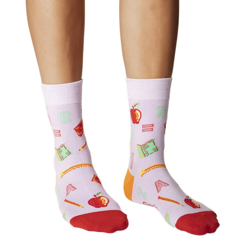 Women's School Teacher Socks – Good Luck Sock
