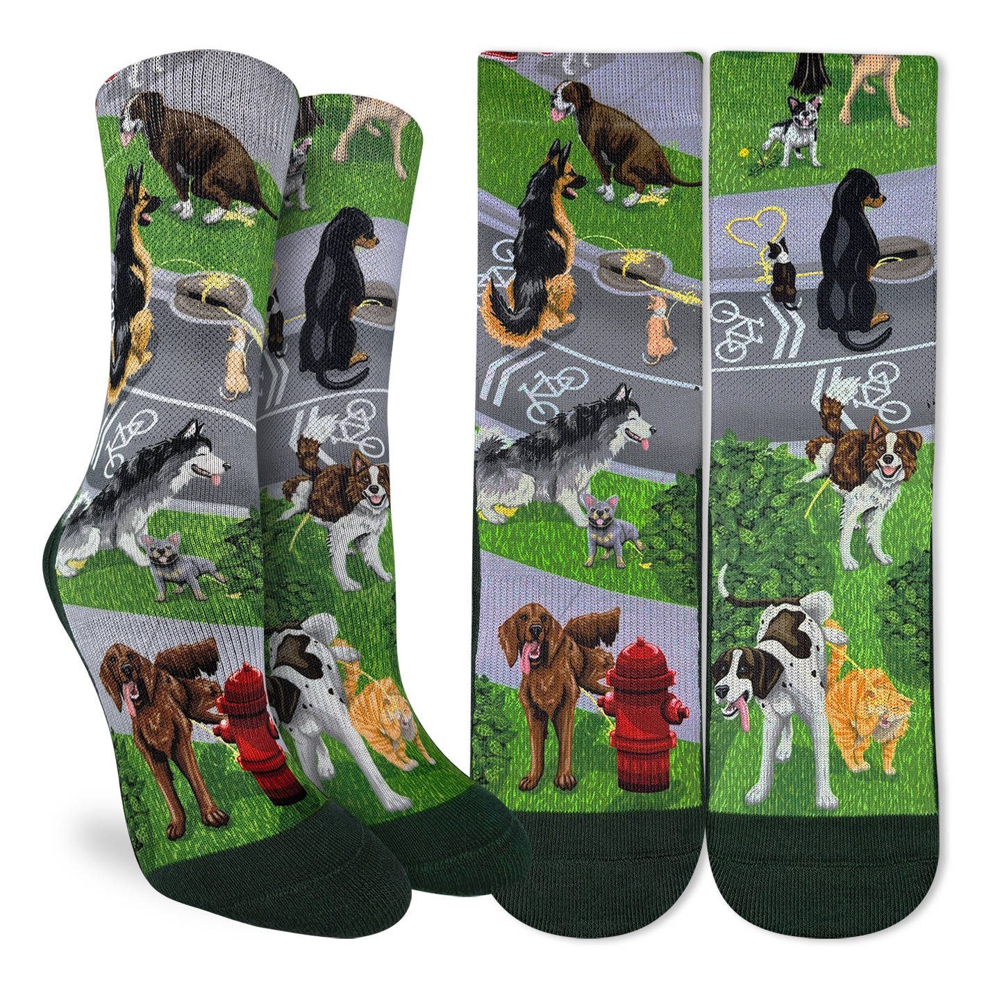 Women's Dogs Peeing Socks – Good Luck Sock