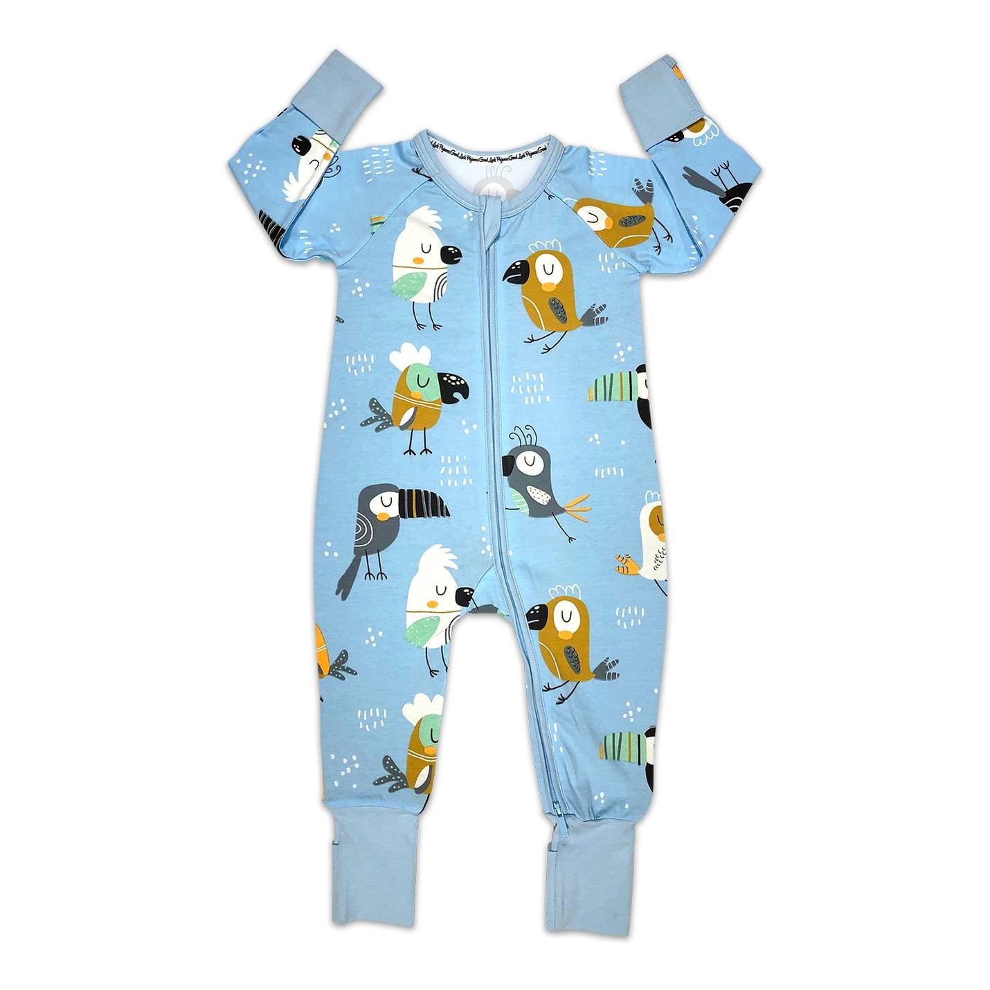 Birds Baby Pajamas – Good Luck Sock