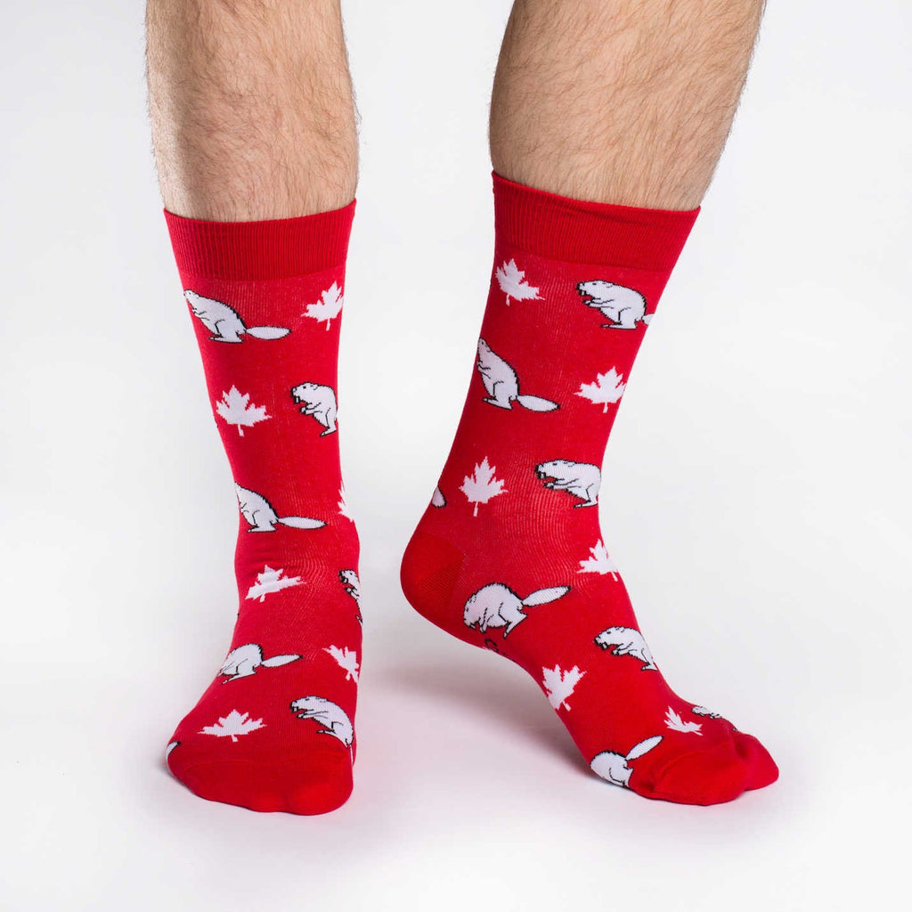 Men's Canada Beaver Socks – Good Luck Sock