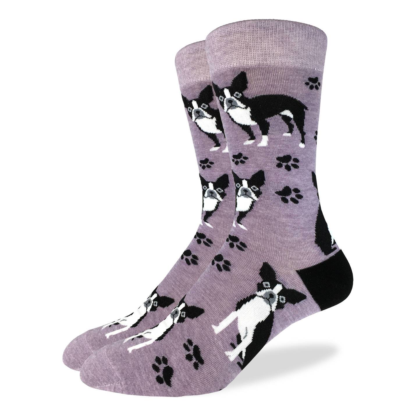 Men's Boston Terrier Socks – Good Luck Sock