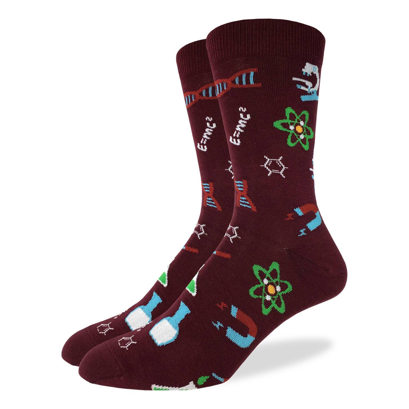 Men's Science Lab Socks – Good Luck Sock