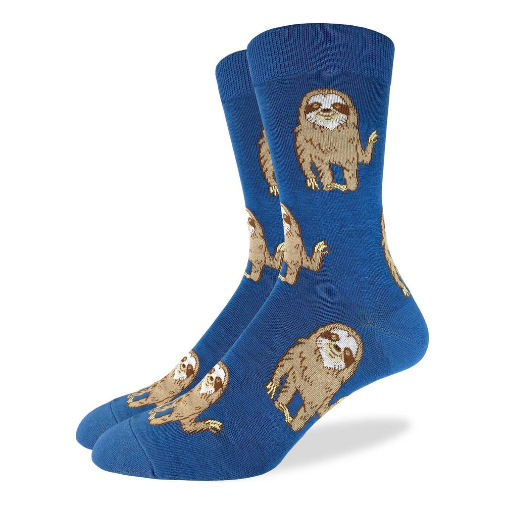 Men's Hello Sloth Socks – Good Luck Sock