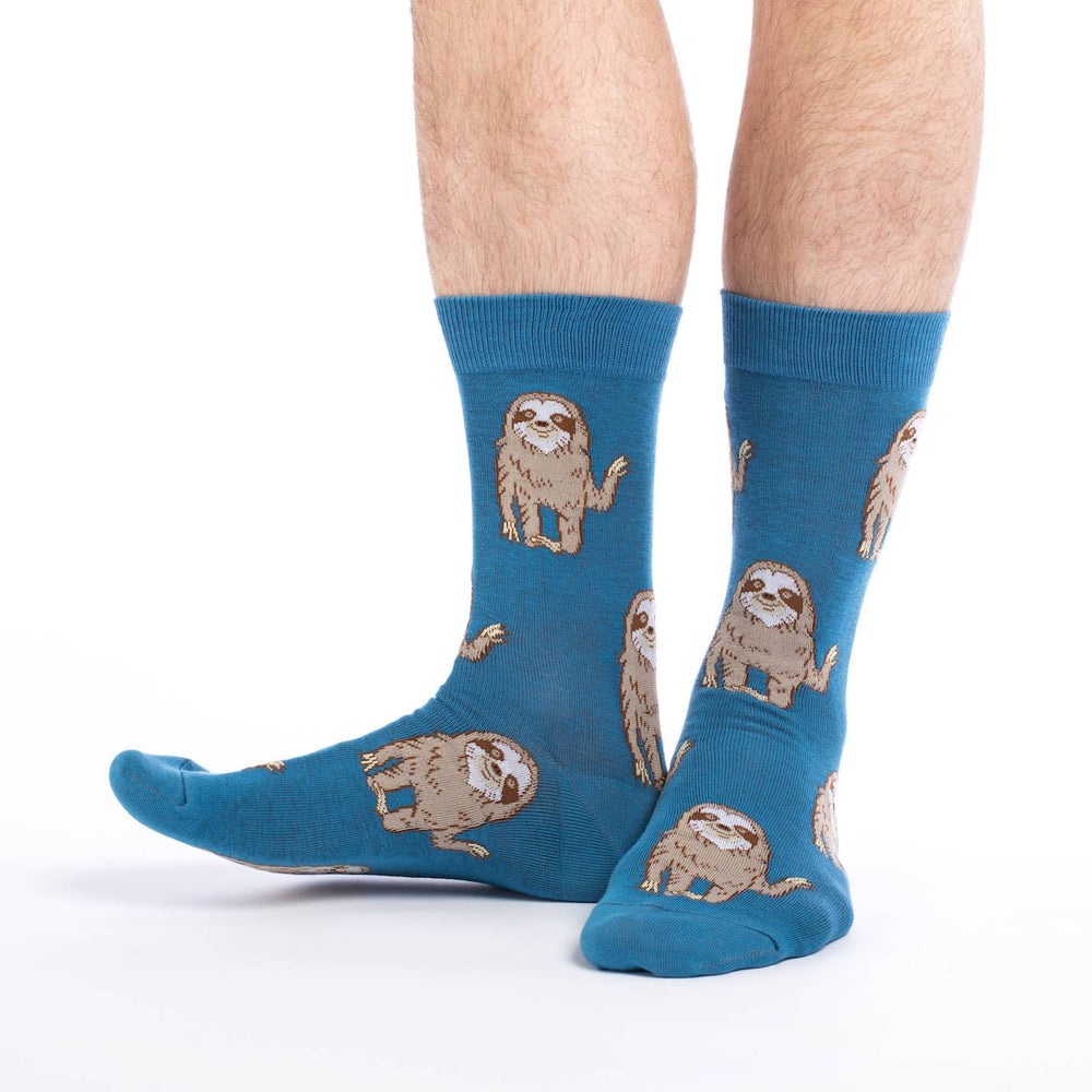 Men's Hello Sloth Socks – Good Luck Sock