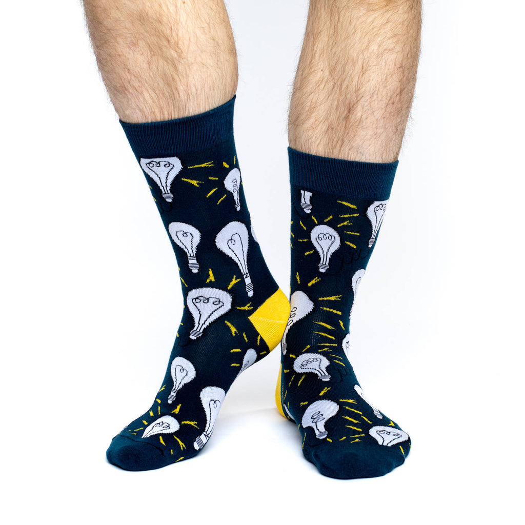 Men's Light Bulbs Socks – Good Luck Sock