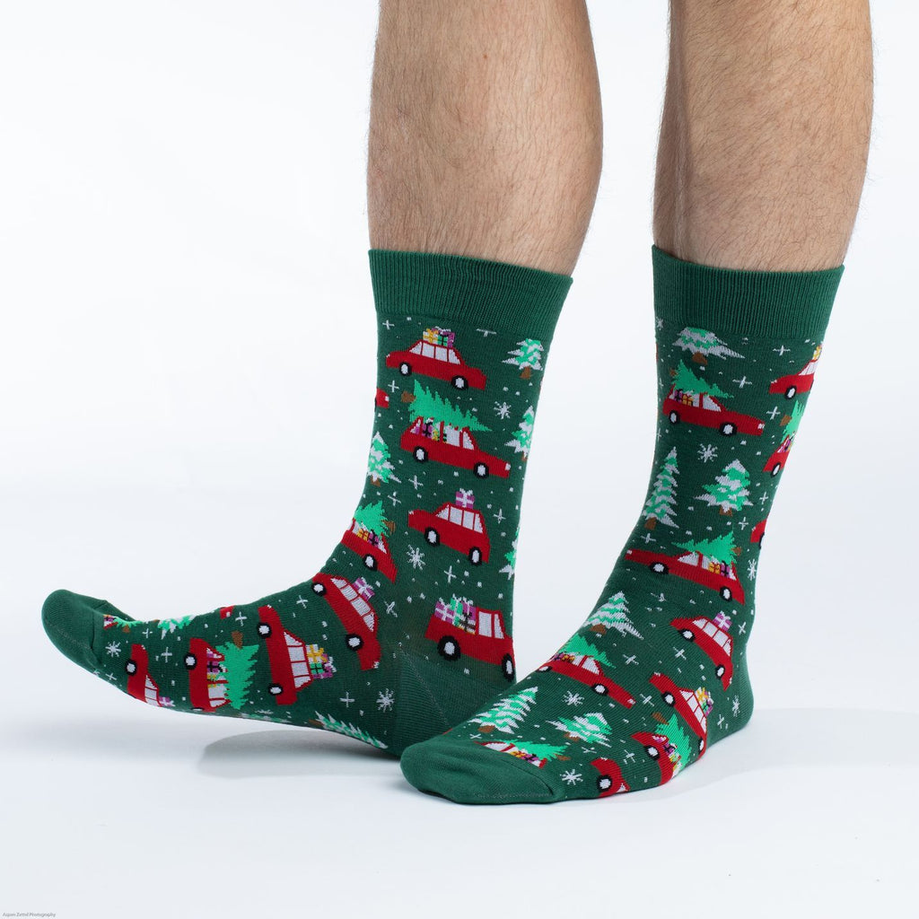 Men's Christmas Trees Socks – Good Luck Sock