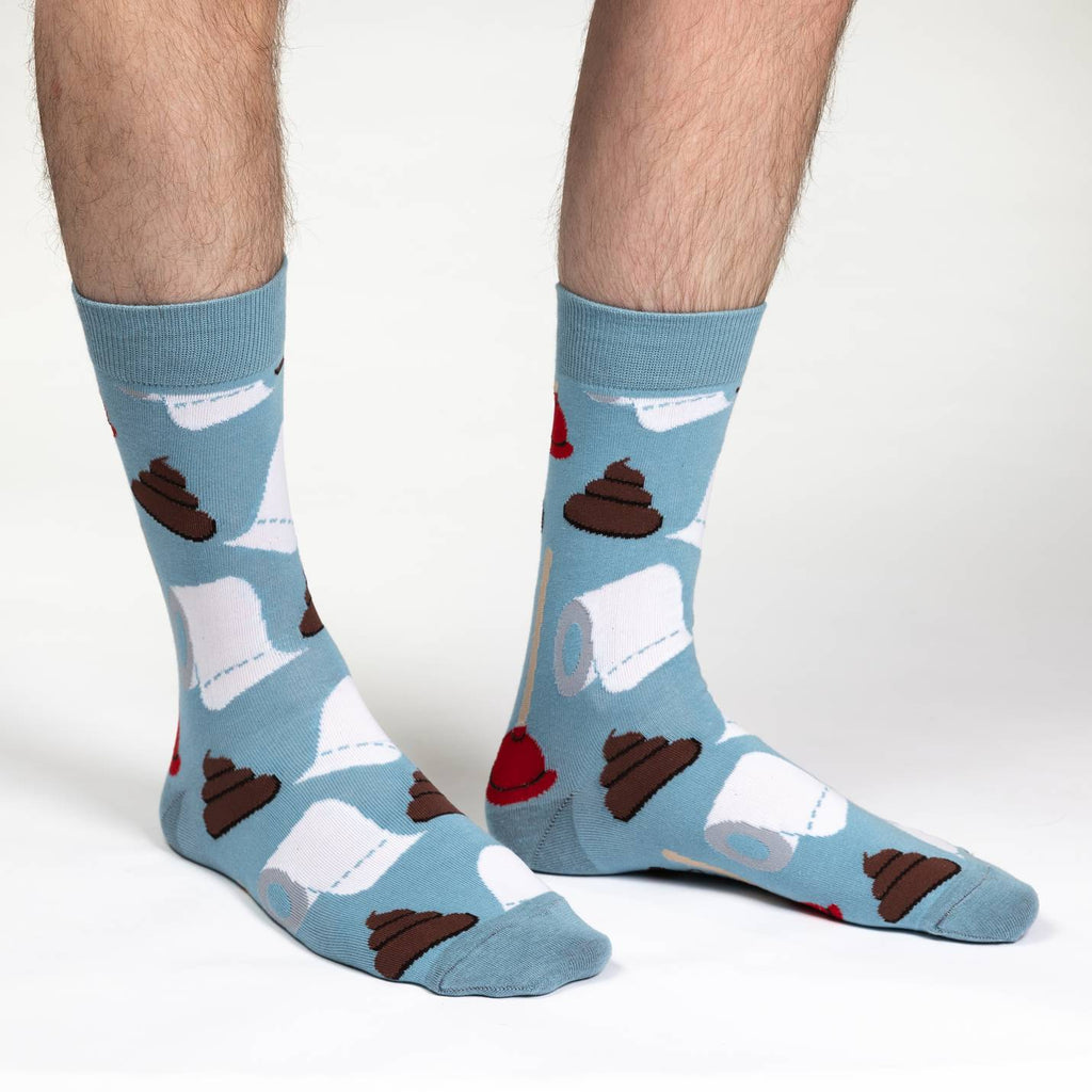Men's Poop & Plungers Socks – Good Luck Sock