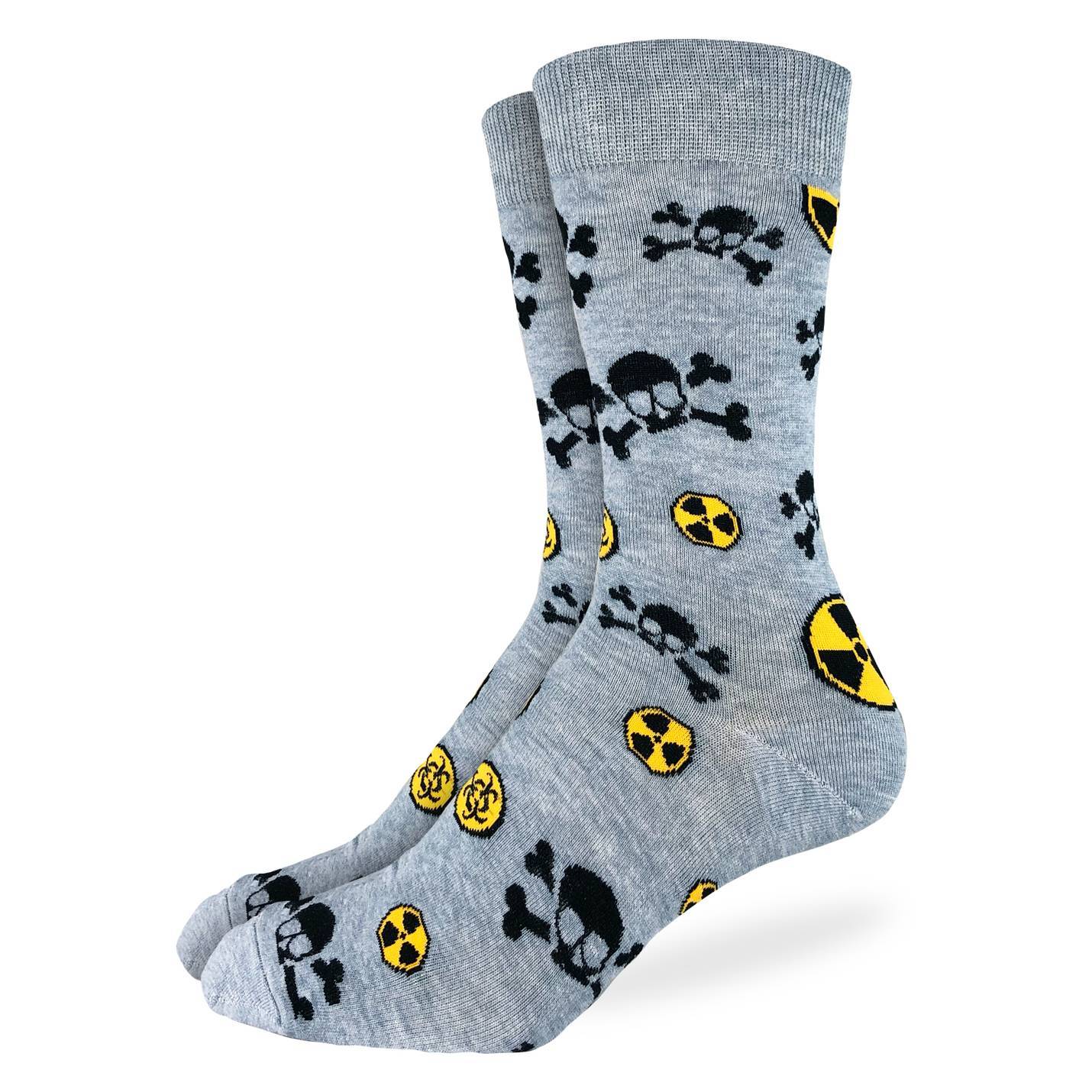 Men's Radioactive & Biological Hazard Socks – Good Luck Sock