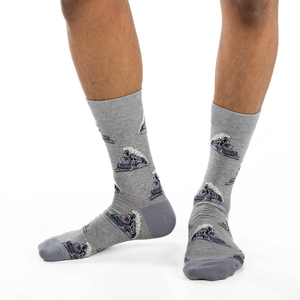 Men's Steam Train Socks – Good Luck Sock