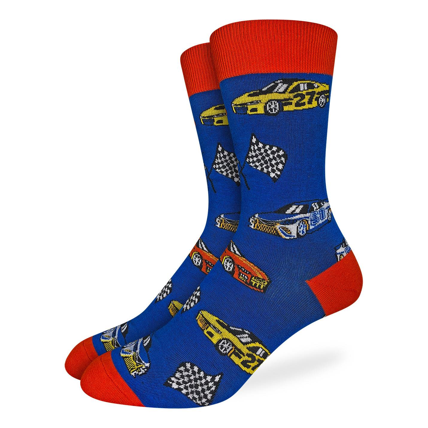 Men's Race Cars Socks – Good Luck Sock