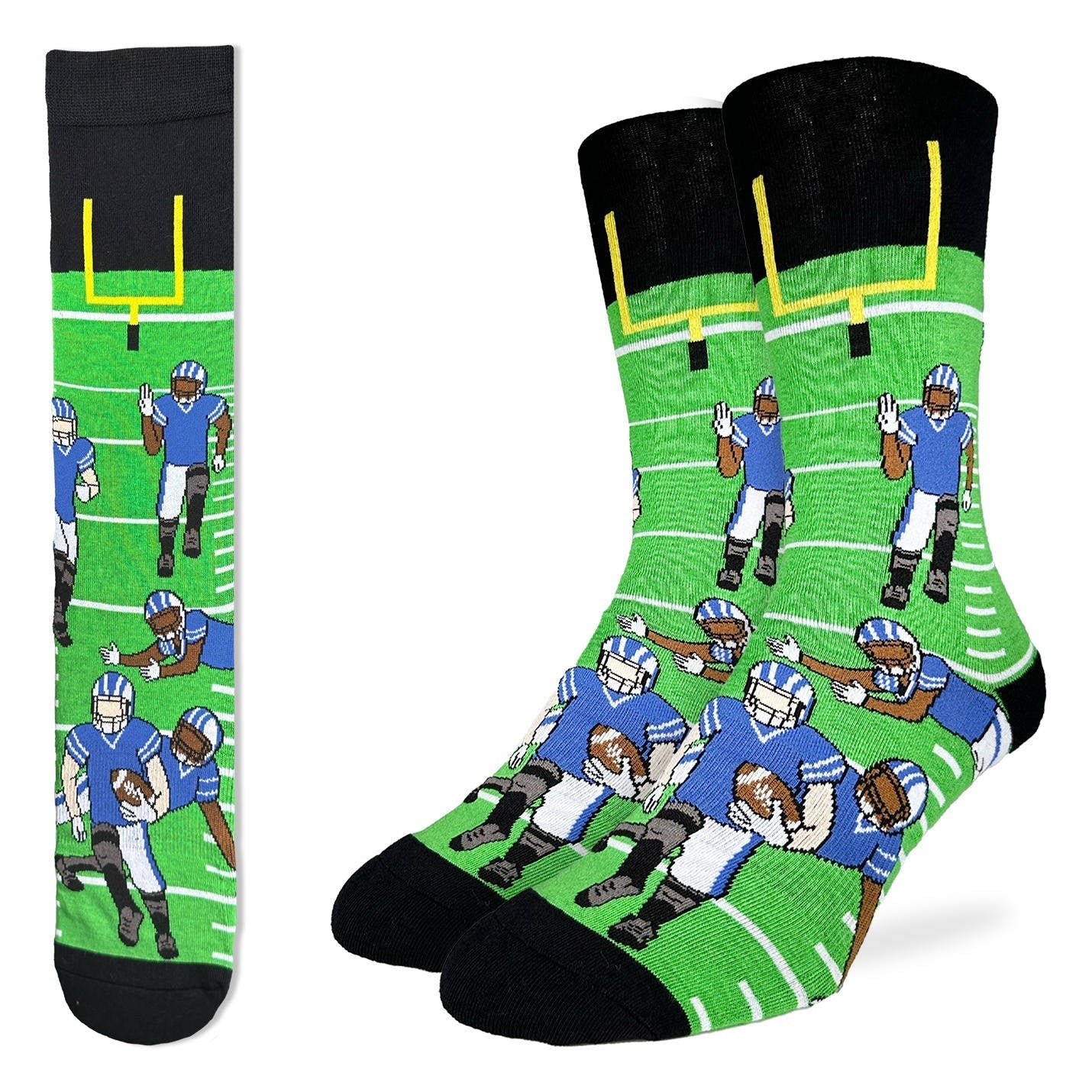 Men's Football, Blue Socks – Good Luck Sock
