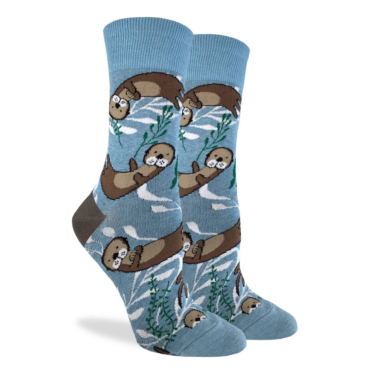 Women's Sea Otter Socks – Good Luck Sock