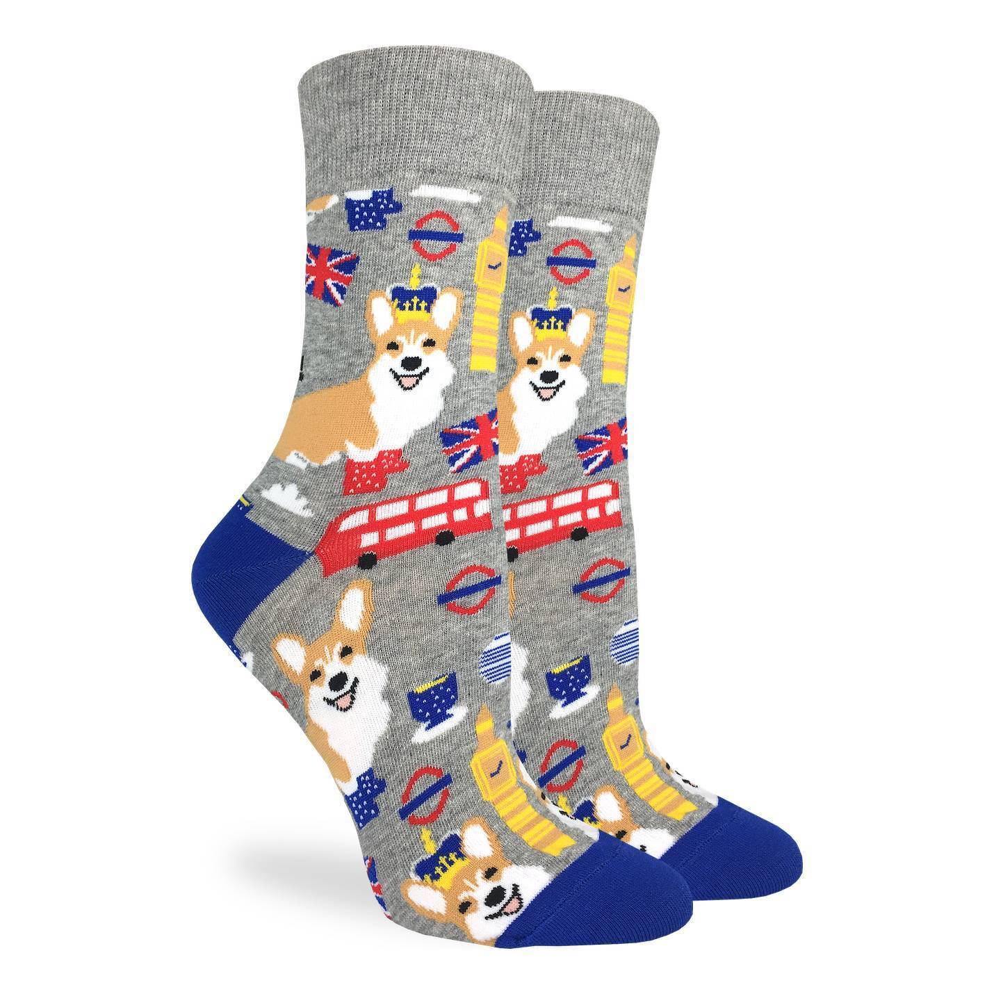 Women's Corgis in London Socks – Good Luck Sock