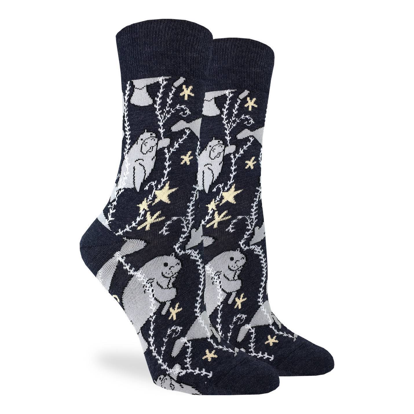 Women's Manatee Socks – Good Luck Sock