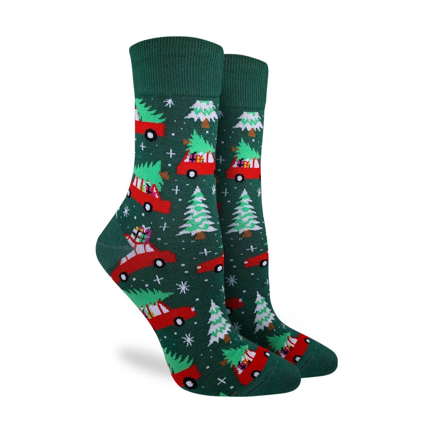 Women's Christmas Tree Socks – Good Luck Sock