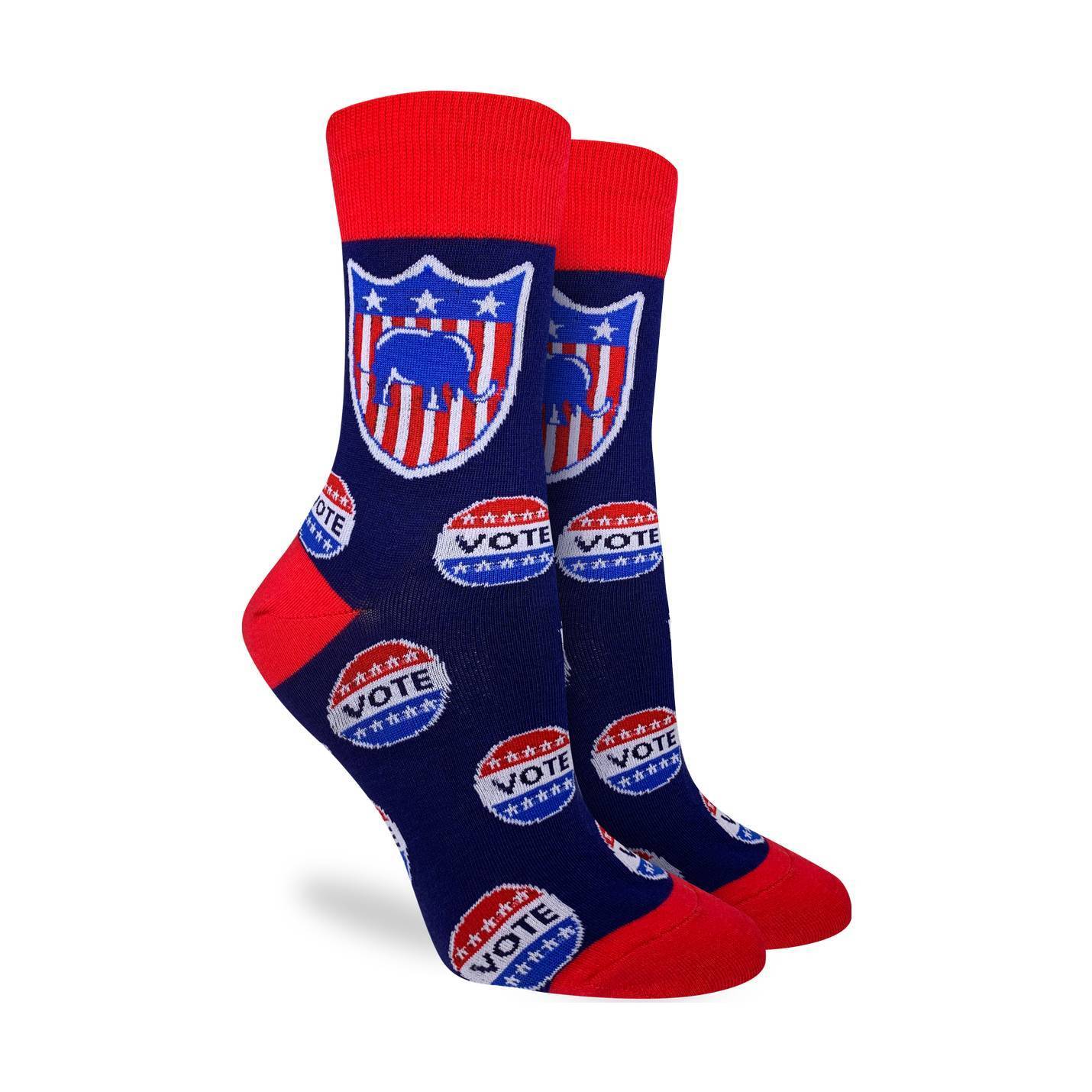 Women's Vote Republican Socks – Good Luck Sock