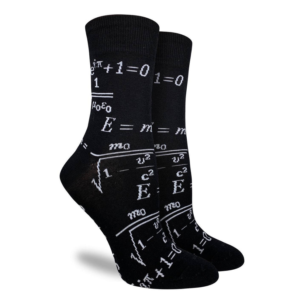 Women's Math Equations Socks – Good Luck Sock