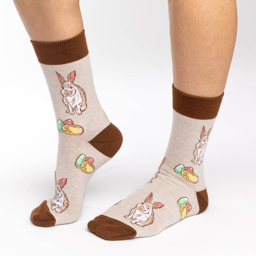 Women's Easter Bunny Eggs Socks – Good Luck Sock