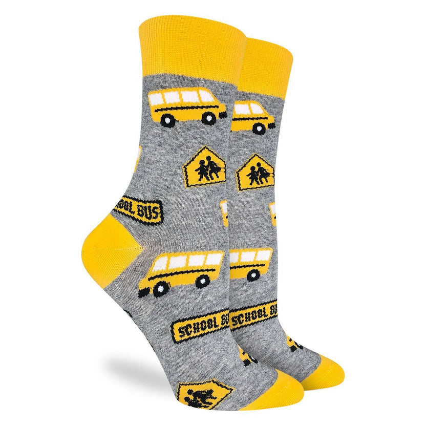 Women's School Bus Socks – Good Luck Sock