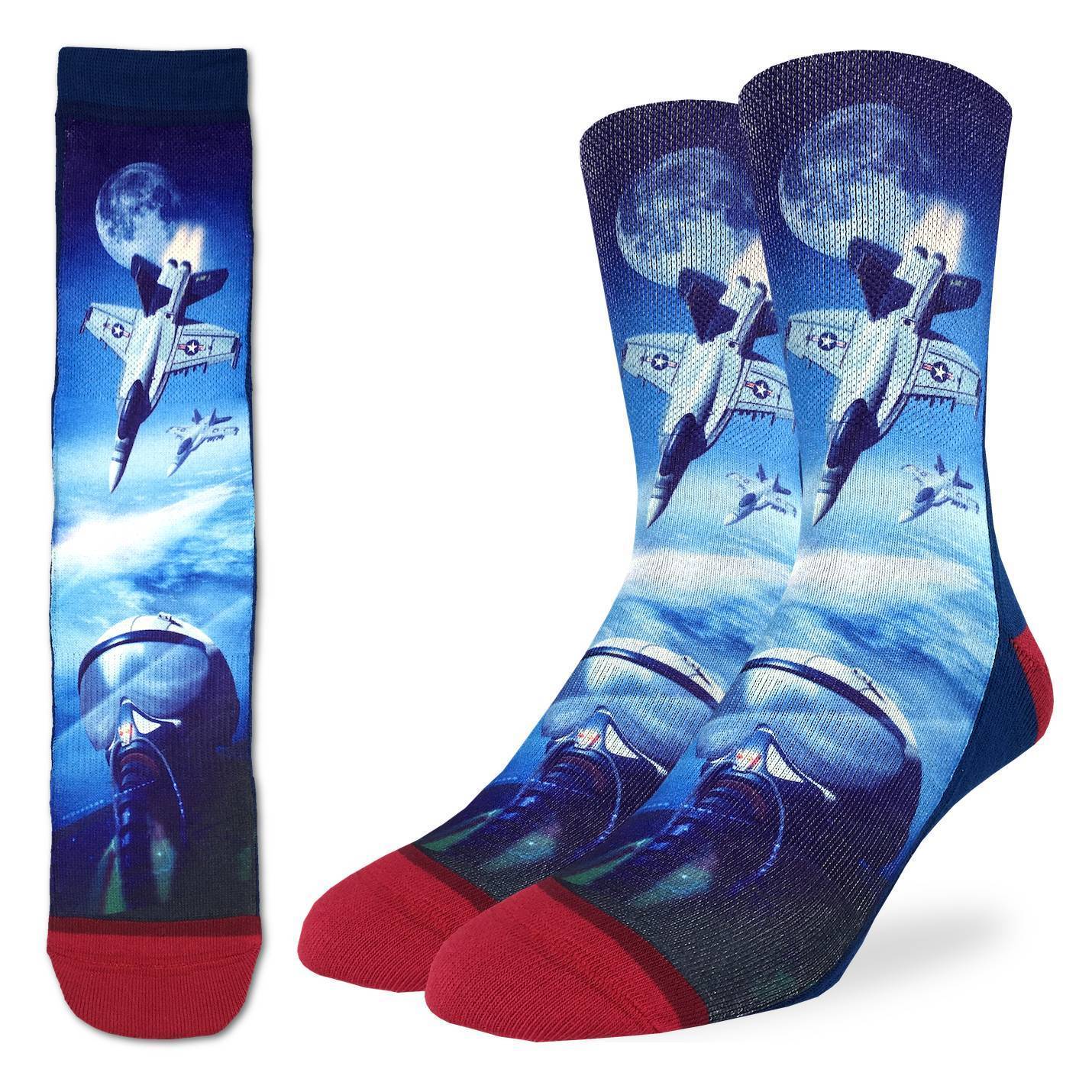 Men's F-18 Fighter Jet Socks – Good Luck Sock