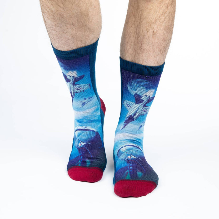 Men's F-18 Fighter Jet Socks – Good Luck Sock