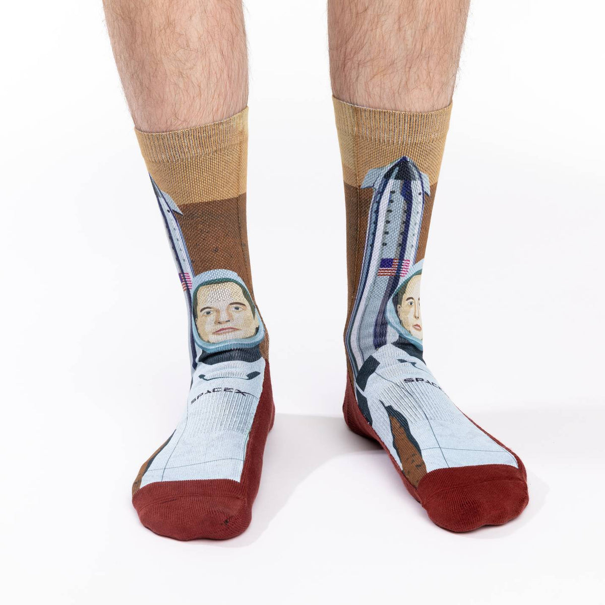 Men's Elon Musk On Mars Socks – Good Luck Sock