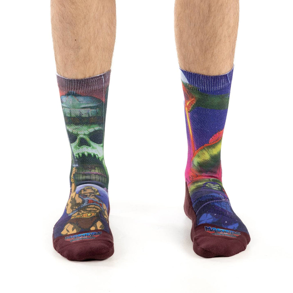 Men's Masters of the Universe, He-Man & Skeletor Socks – Good Luck Sock
