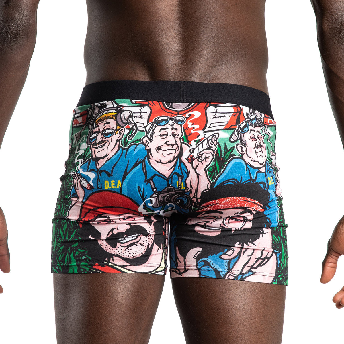 Men's Cheech & Chong, DEA Underwear – Good Luck Sock Men's Cheech & Chong, DEA Underwear – Good Luck Sock