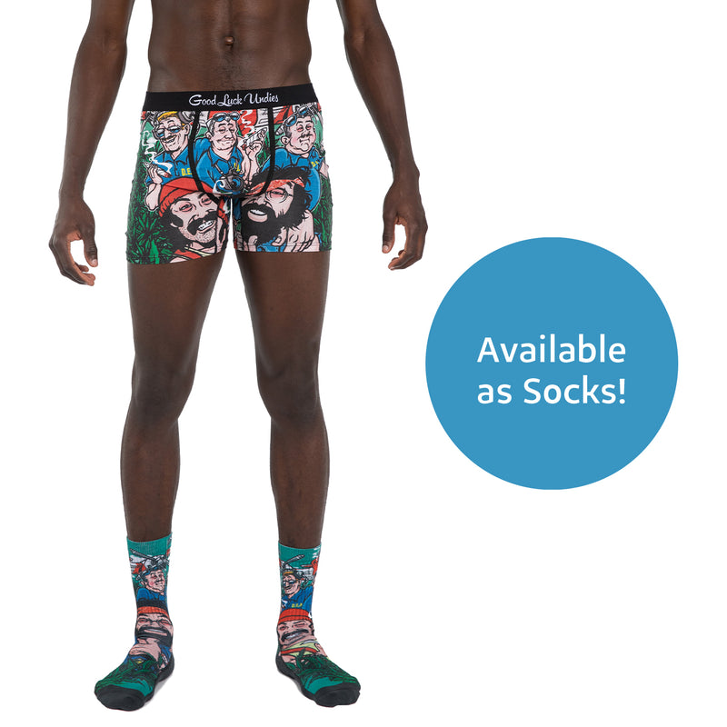 Men's Cheech & Chong, DEA Underwear – Good Luck Sock Men's Cheech & Chong, DEA Underwear – Good Luck Sock